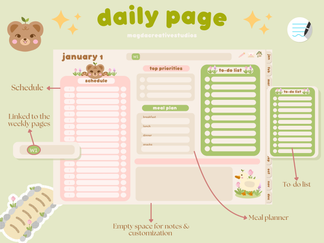 2025 Landscape Digital Planner – Magda Creative Studios