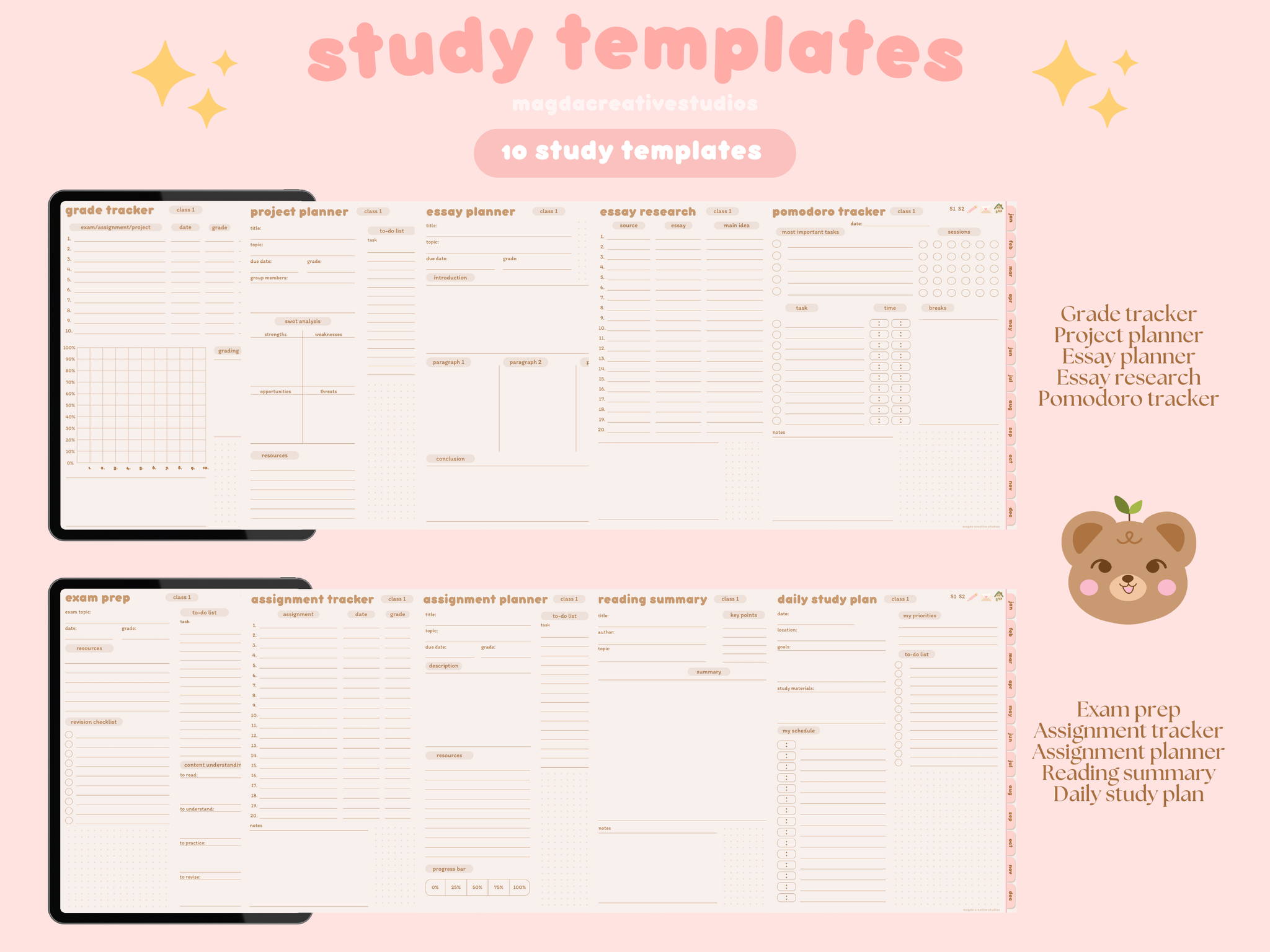 2025 Student Planner Portrait – Magda Creative Studios